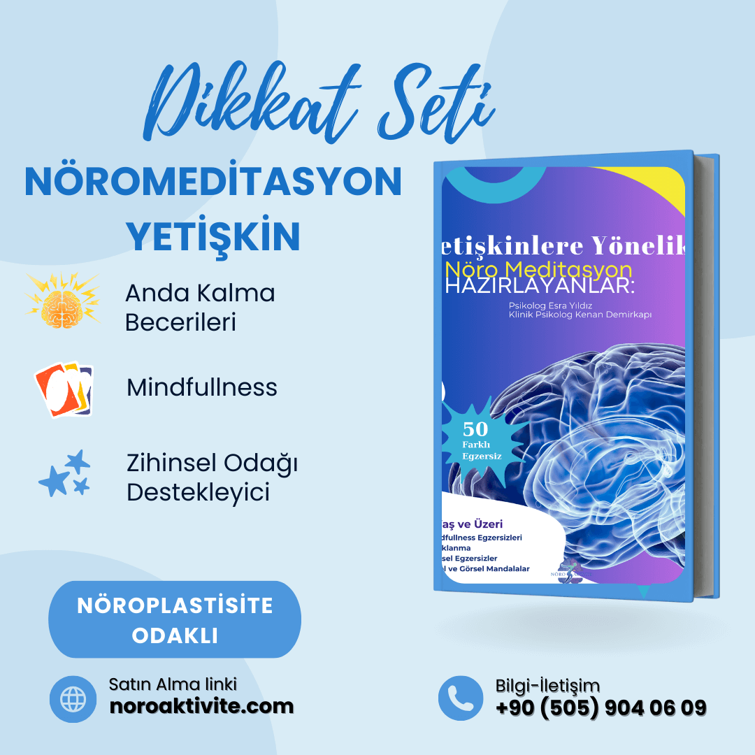 Nöro Meditasyon Yetişkin Dikkat Seti - Nöro Aktivite Dikkat Eksikliği ...